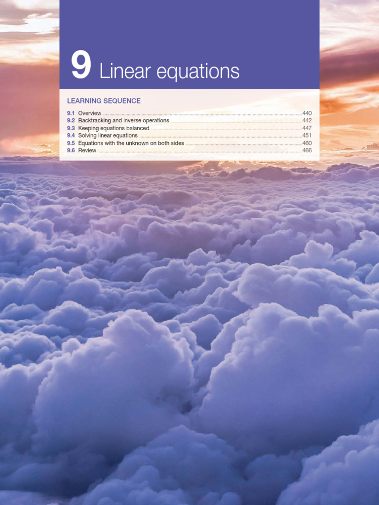 Linear Equations Pdf Pdf