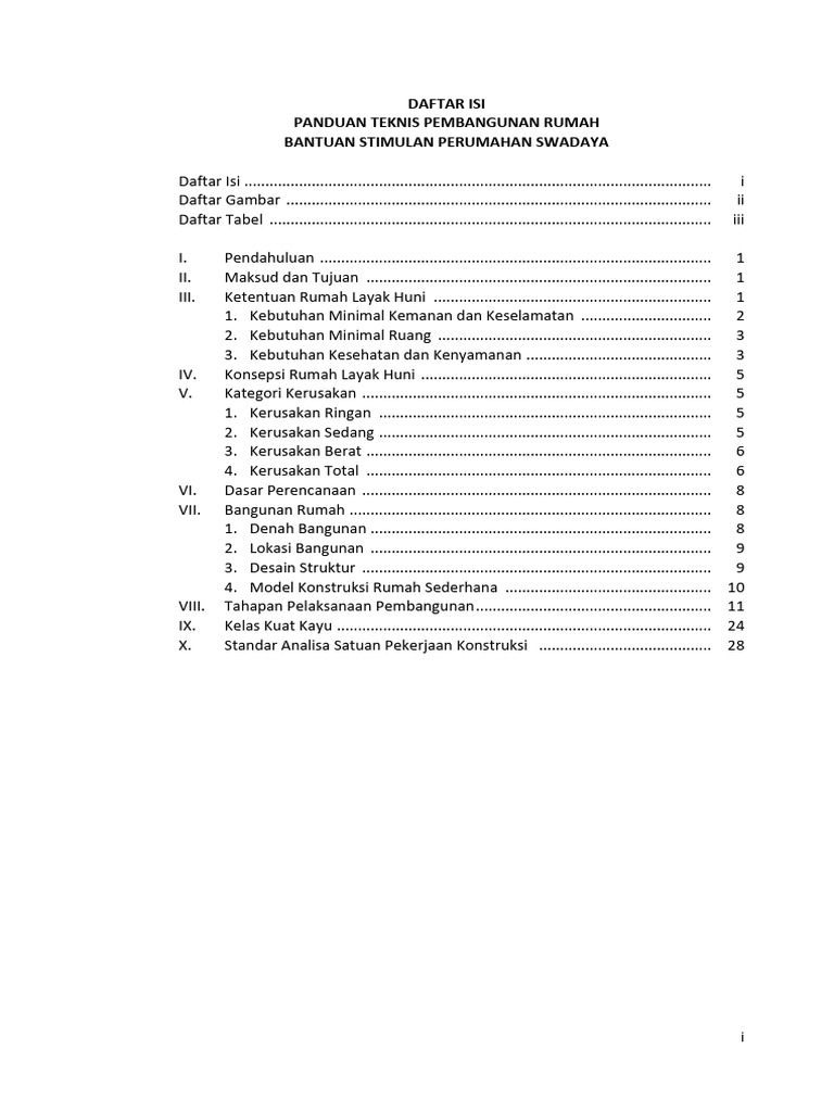 PANDUAN TEKNIS PEMBANGUNAN RUMAH 4 2017(2) | PDF