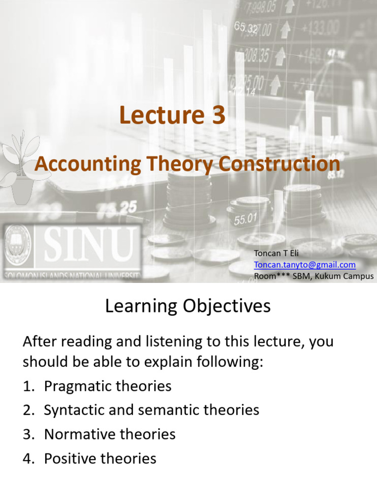 ACC712 Lecture 3 - Accounting Theory Construction | PDF