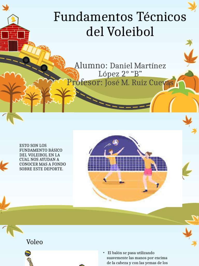 Fundamentos Técnicos Del Voleibol | PDF