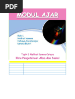 RPP Deep Learning Ipas SD Kelas 5 Bab 1 Cahaya Dan Sifatnya - Kel.1 (Kelas Tinggi) | PDF