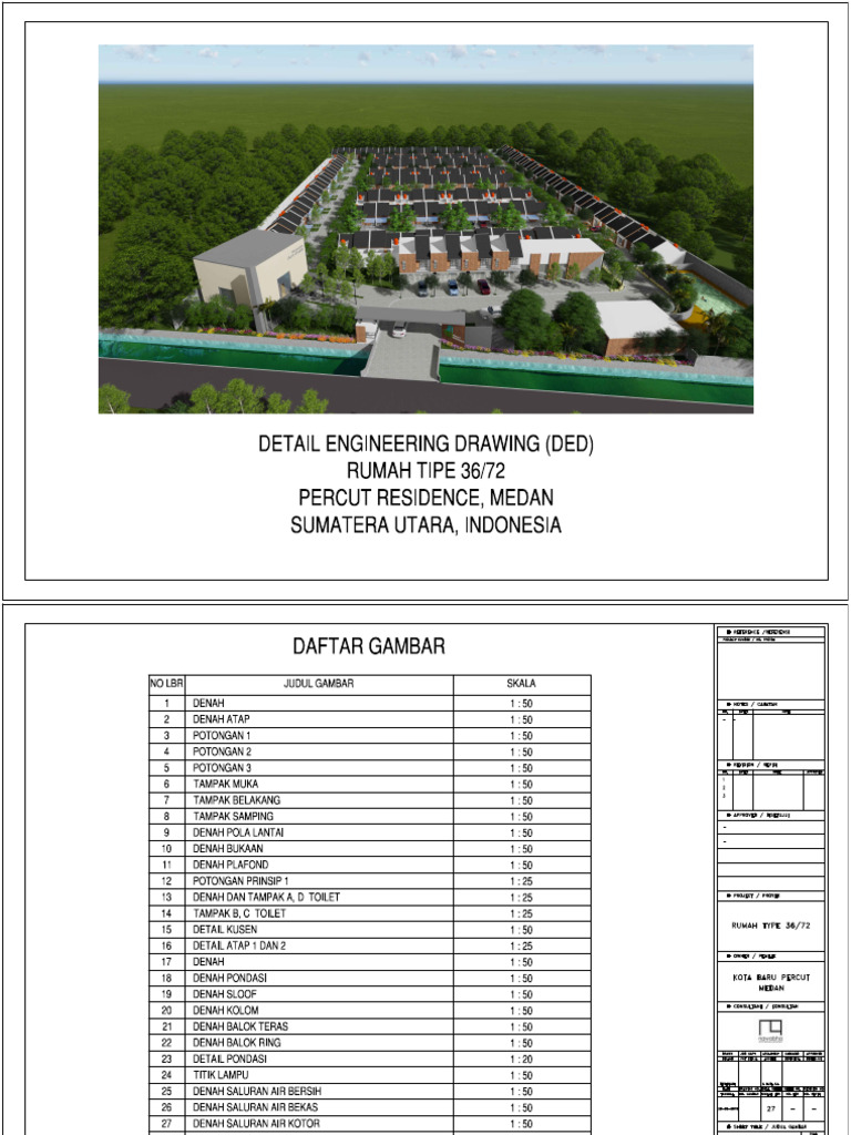 Ded Tipe 36-72 Medan | PDF
