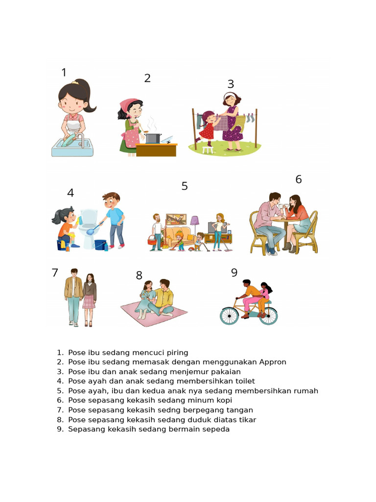 Pose Sehari Hari | PDF