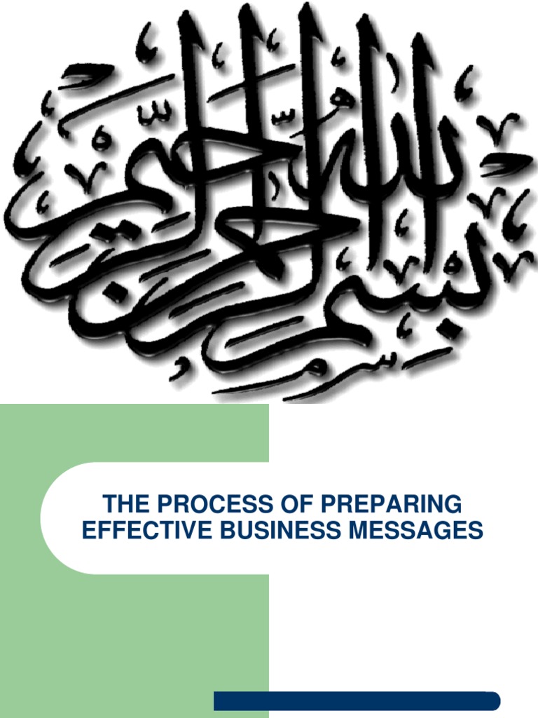 Effective Business Message Preparation | PDF | Career & Growth