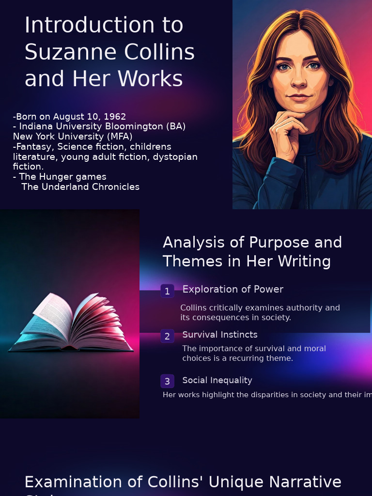 Suzanne Collins and Her Works | PDF
