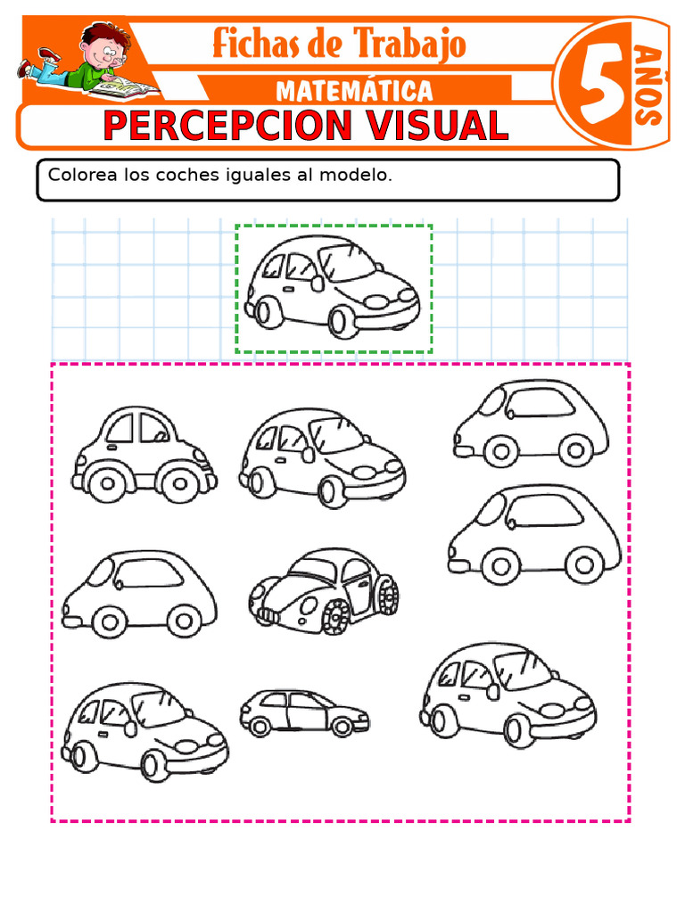 Ejercicios de Percepción Visual para Niños | PDF
