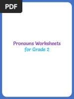 Pronouns Worksheet With Answer Key | PDF