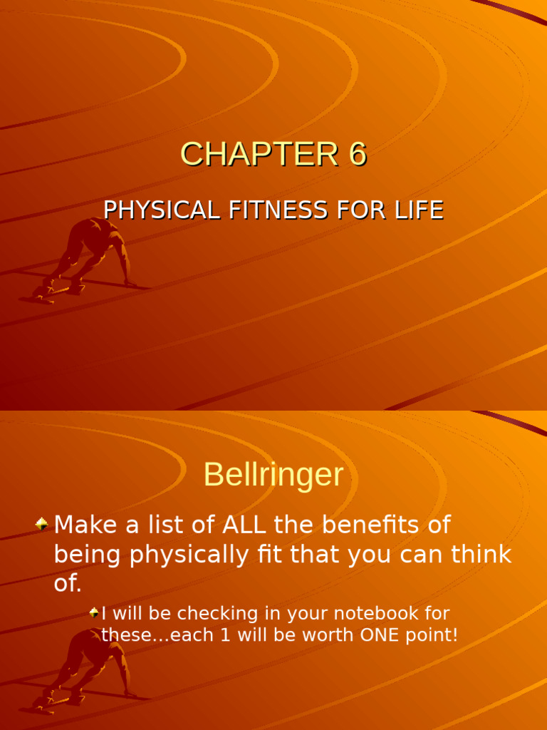 Chapter 6 Fitness | PDF