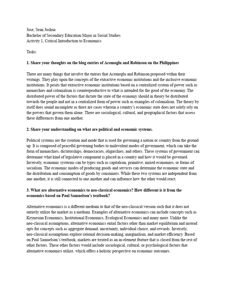 Jose Act1 IntrotoEcon | PDF