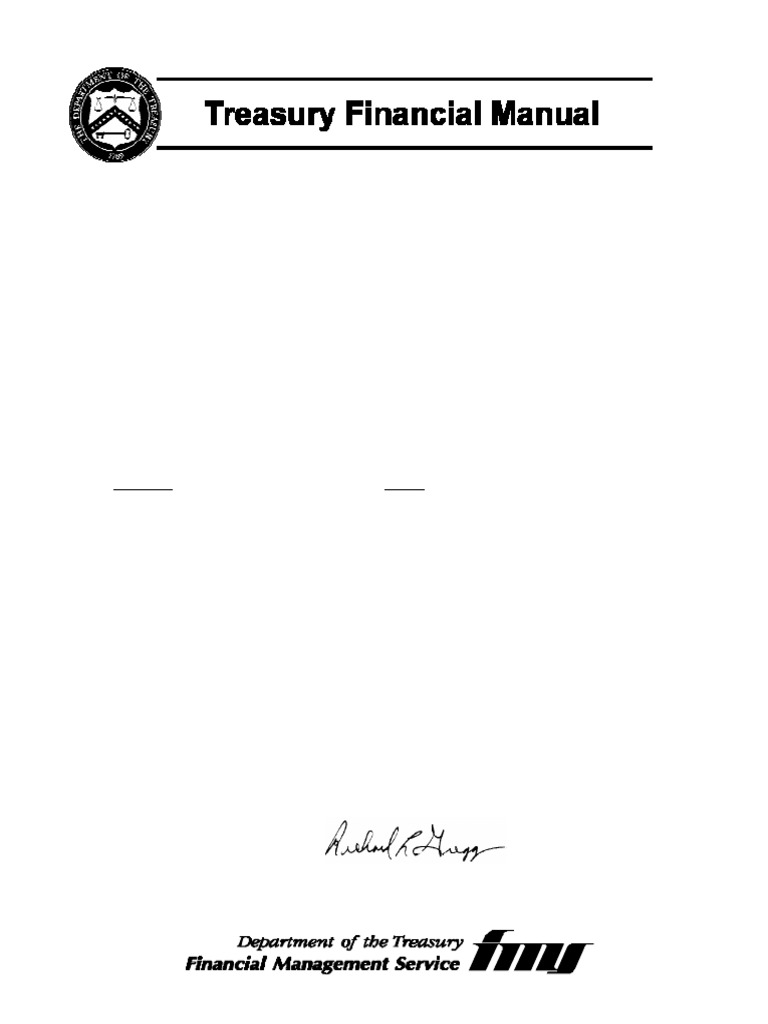 Treasury Financial Manual | PDF