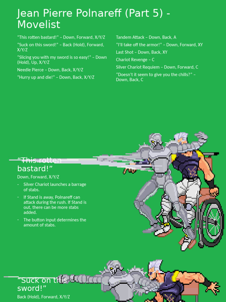 Polnareff Part 5 | PDF