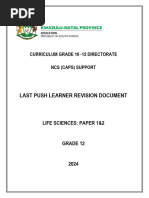 G12 LFSC (QP) DNA Code of Life Topic Test | PDF | Dna | Rna