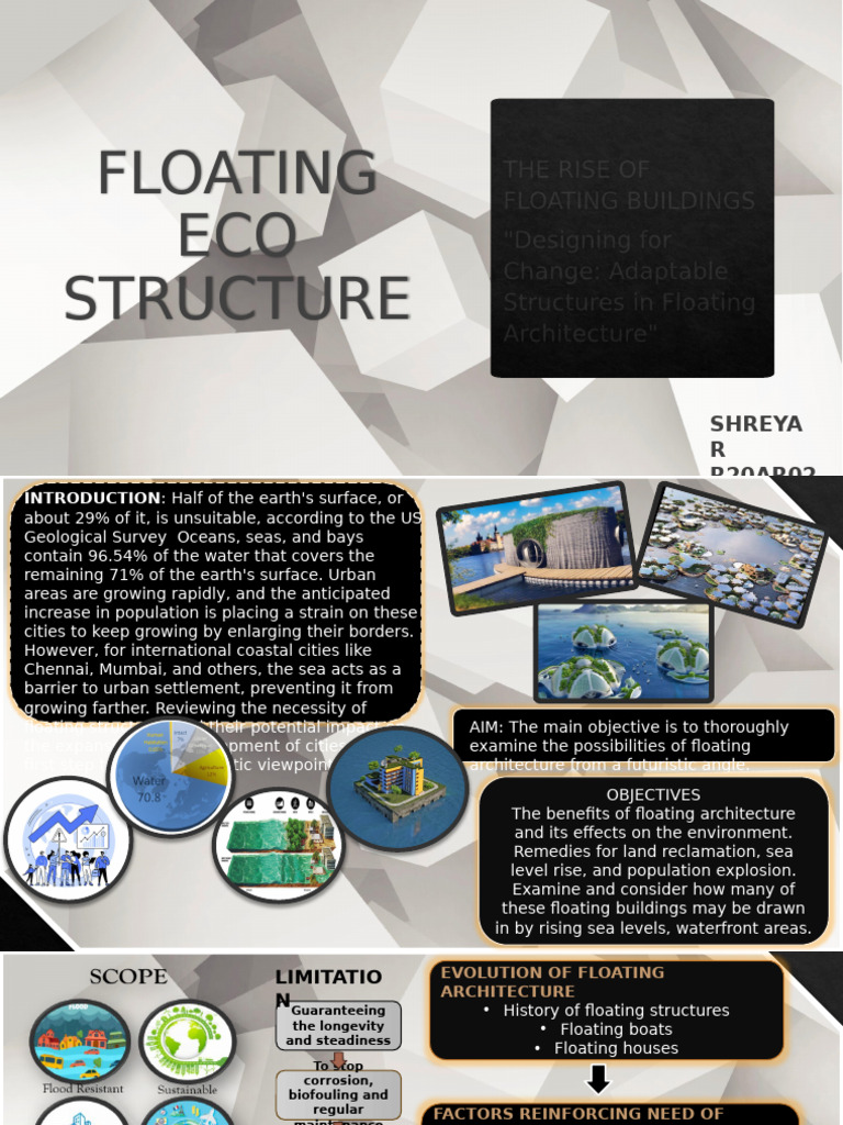 Floating Eco Structure - Shreya R | PDF