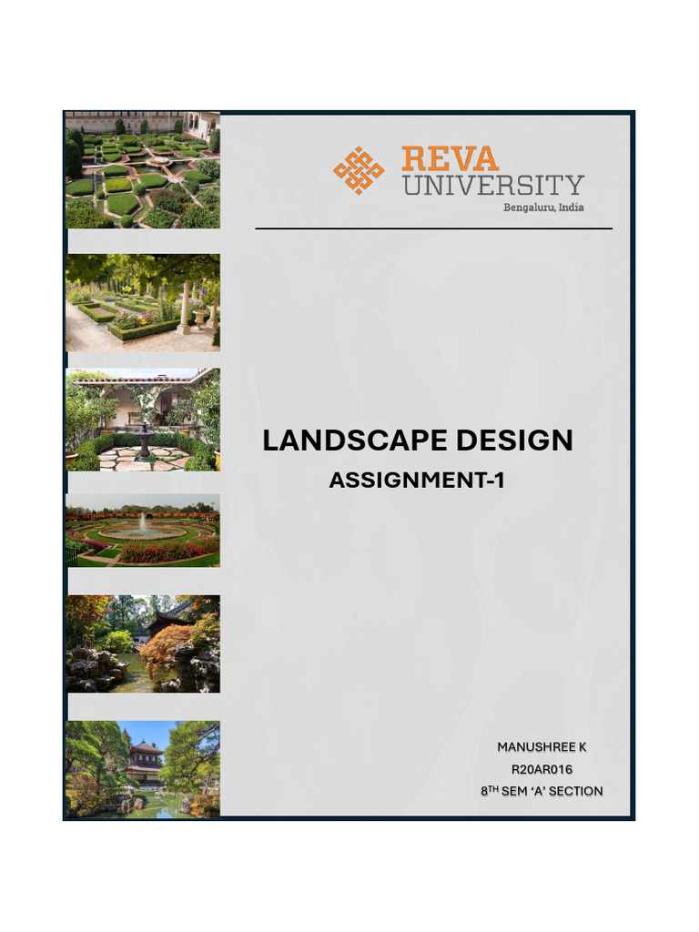Landscape Design | PDF