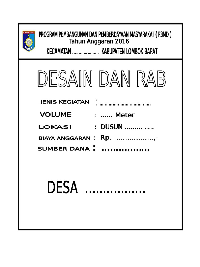RAB - Jalan - Beton - Kerangkeng Barat GG Khaerunah 2024 | PDF