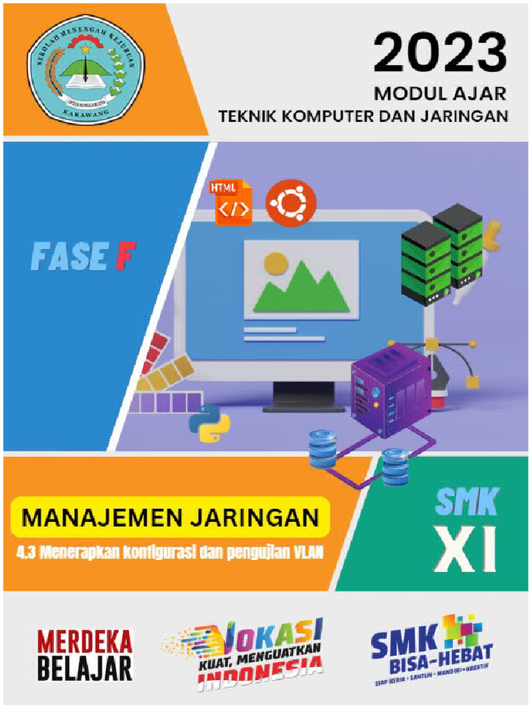 Modul Ajar Vlan Kelas Xi Fase F | PDF