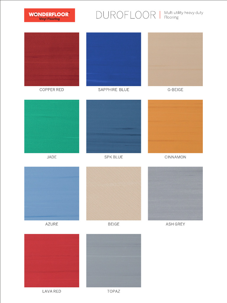 Durofloor Swatches | PDF