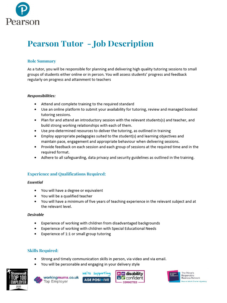 tutoring-job-description | PDF