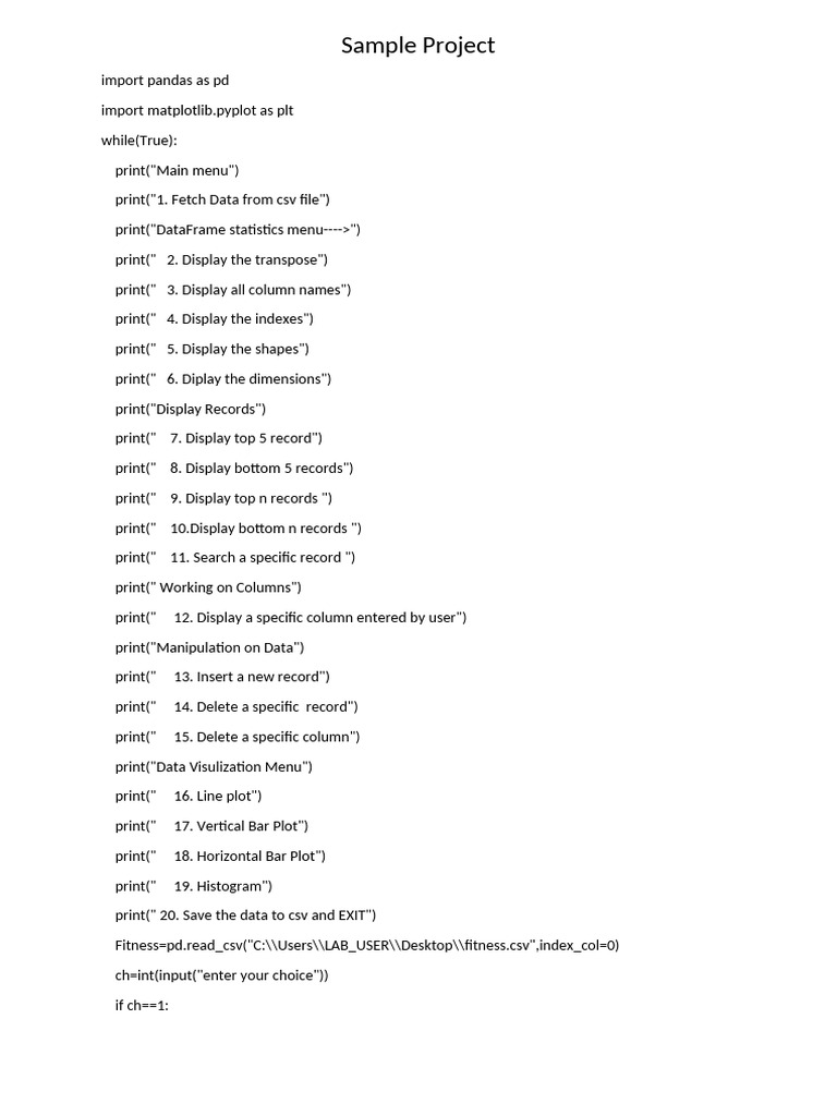 12-Ip-Sample Project-2023 | PDF