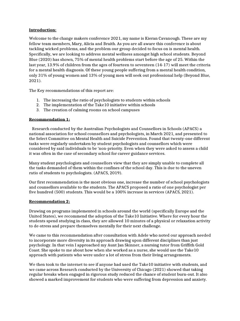 Wicked Problems Speech | PDF