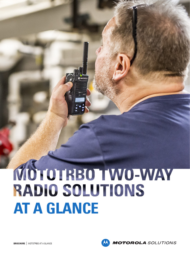 Mototrbo Brochure Eng | PDF