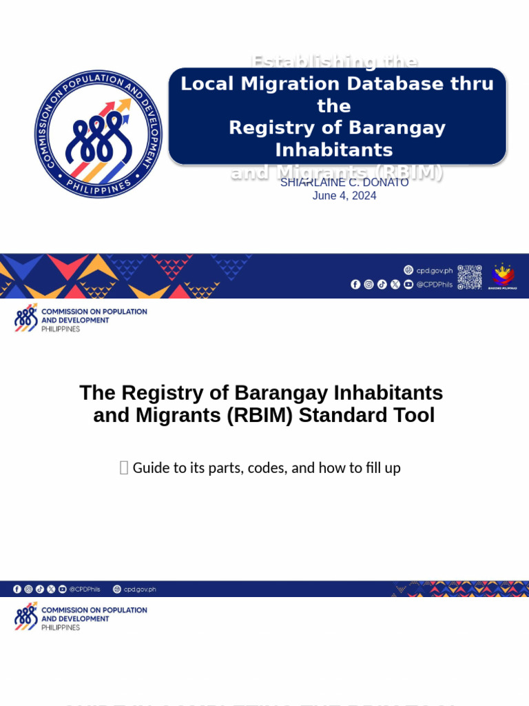 RBIM Database Establishment Guide | PDF | Survey Methodology