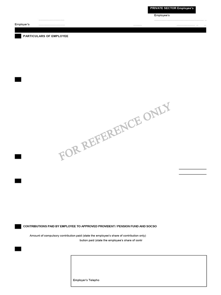 Borang Ea C.p.8a - Pin. 2023 | PDF