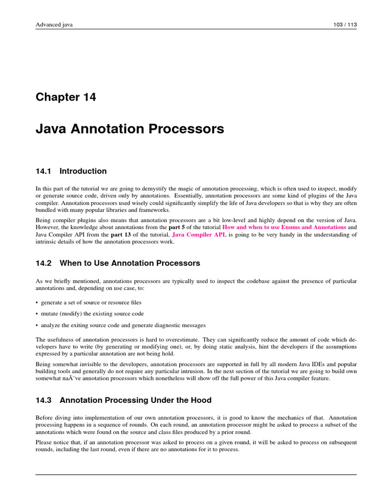 Advanced Java 1 - Merged 116 | PDF