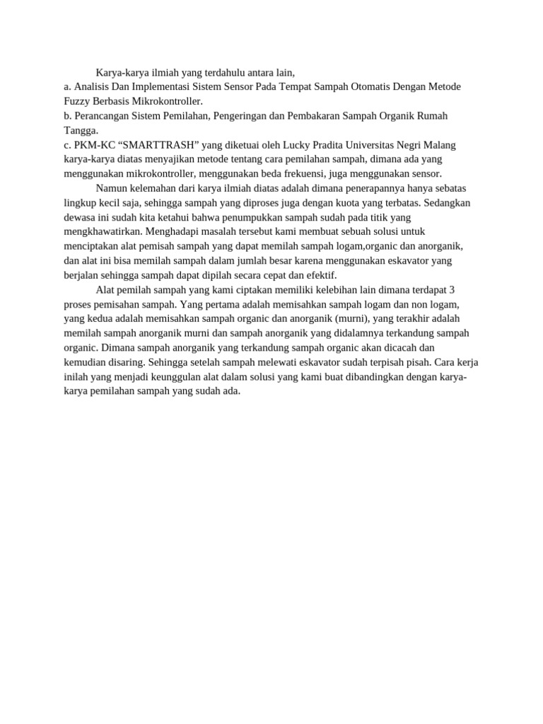 Latar Belakang BIK | PDF