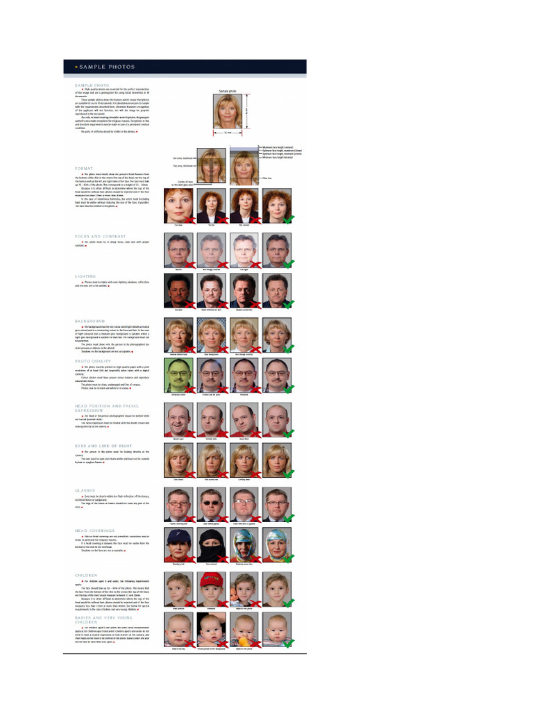 Biometric Photos English Data | PDF