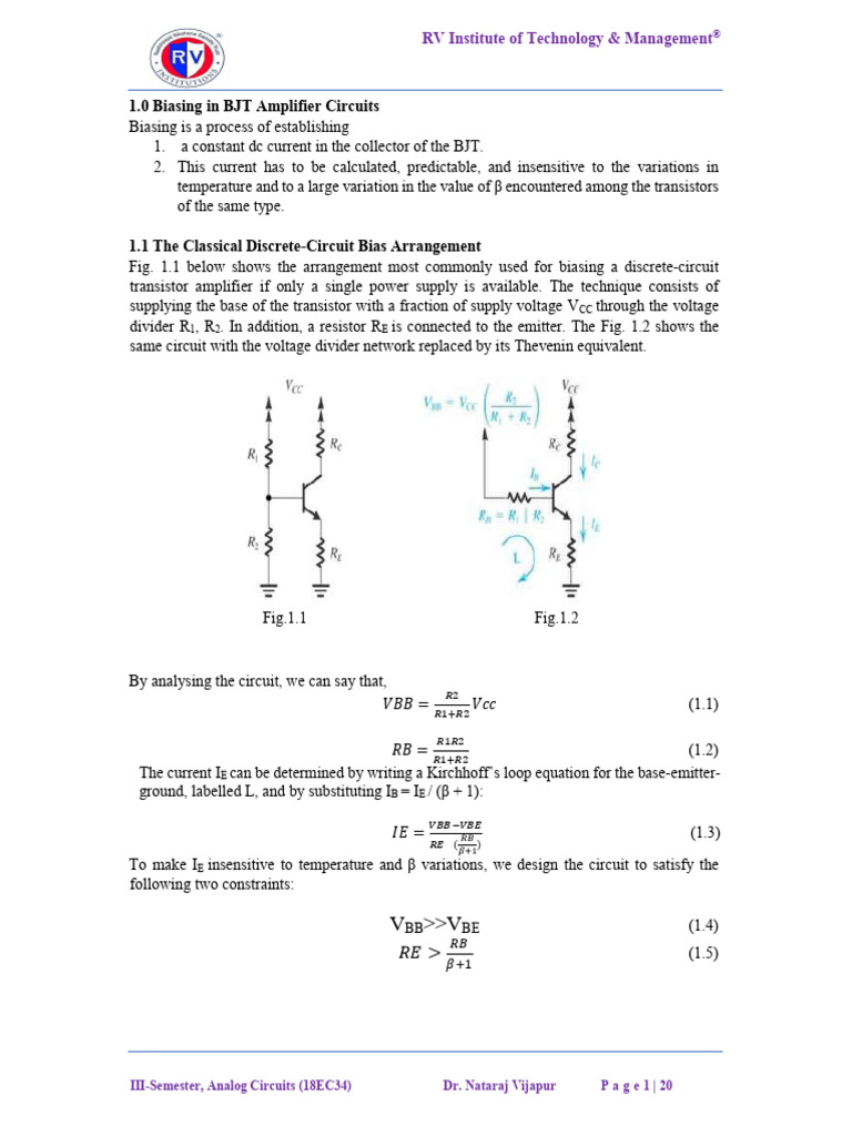 EPC M1 Notes | PDF