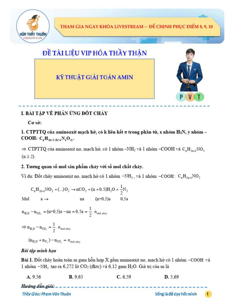 Tư Duy Gi I Amino Axit | PDF
