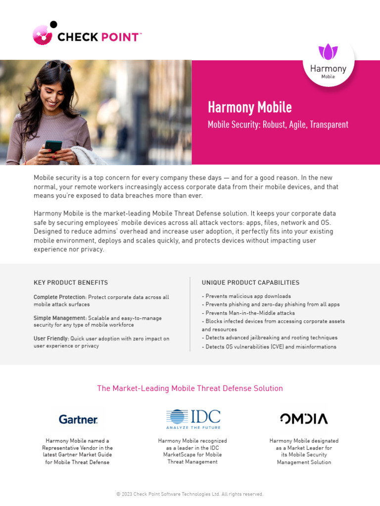 Harmony Mobile Solution Brief | PDF