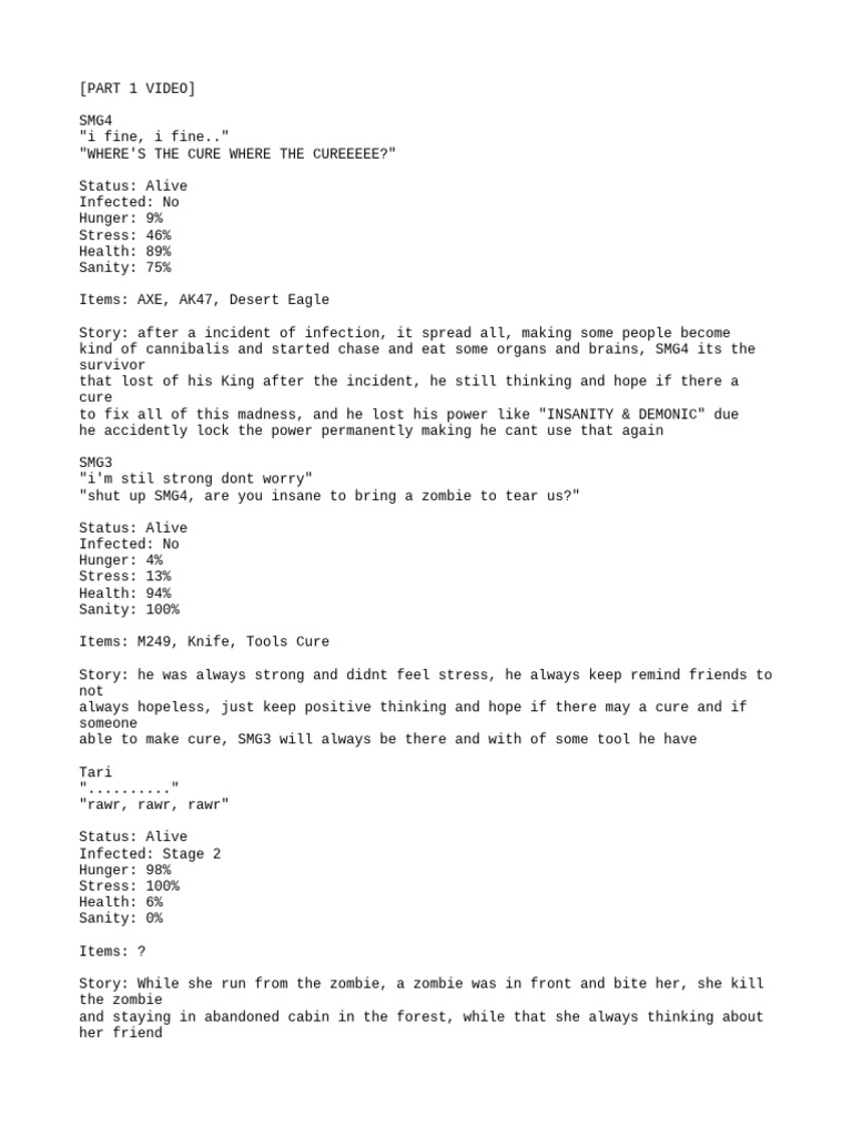 SMG4 Infection AU | PDF