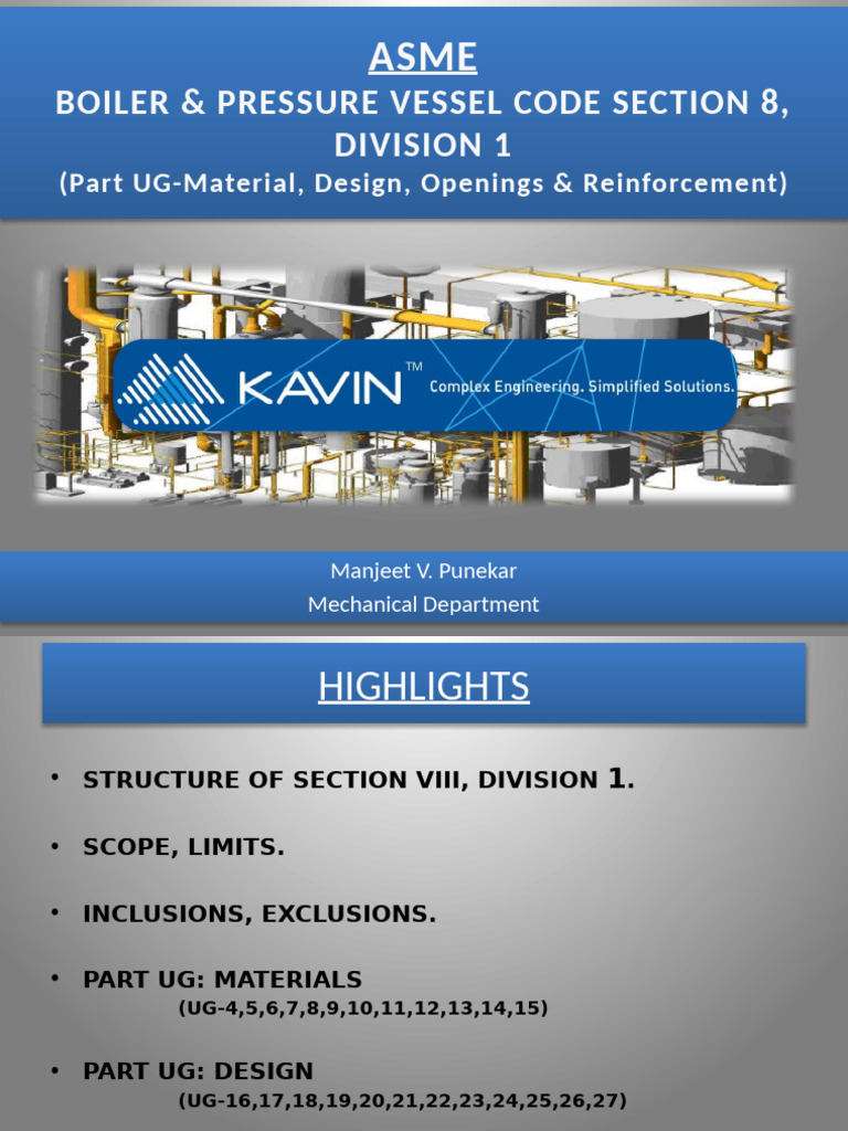 Boiler & Pressure Vessel Codes | PDF