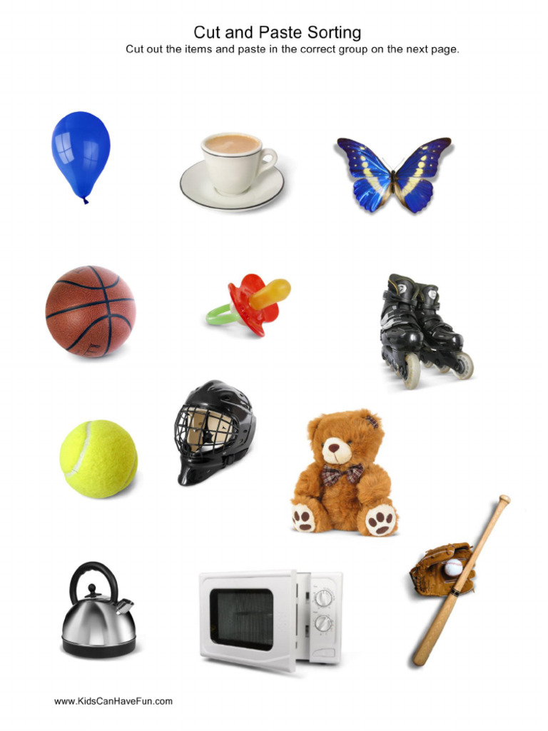 Cut and Paste Activities | PDF