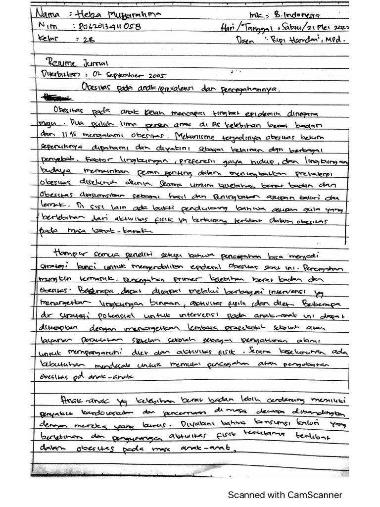 Helza Mutiarahma 2B - Review Jurnal | PDF