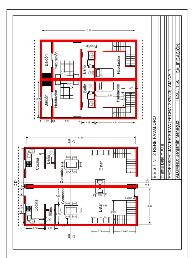 Proyecto Silva Duplex BM-Model | PDF