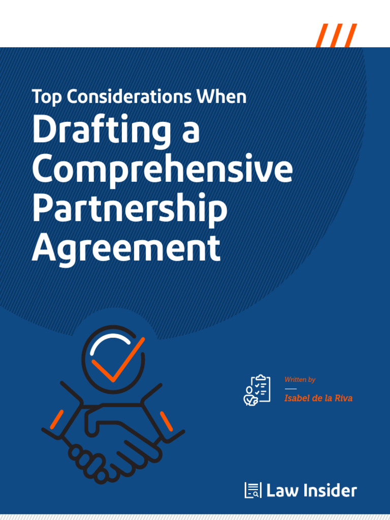 Ebook - Drafting Partnership Agreement | PDF
