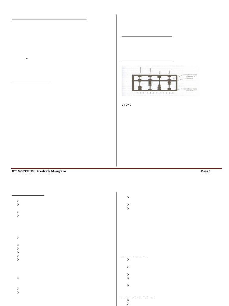 Computer Systems Notes | PDF