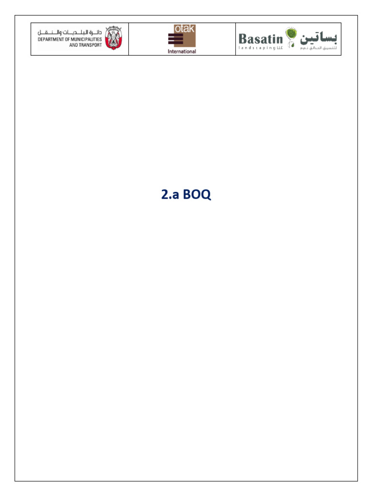 02a. BOQ | PDF