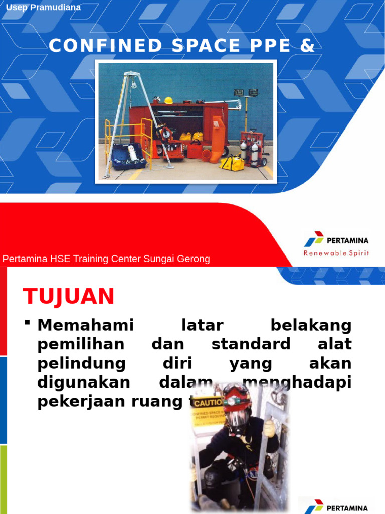 6 Confined Space PPE & SCBA | PDF