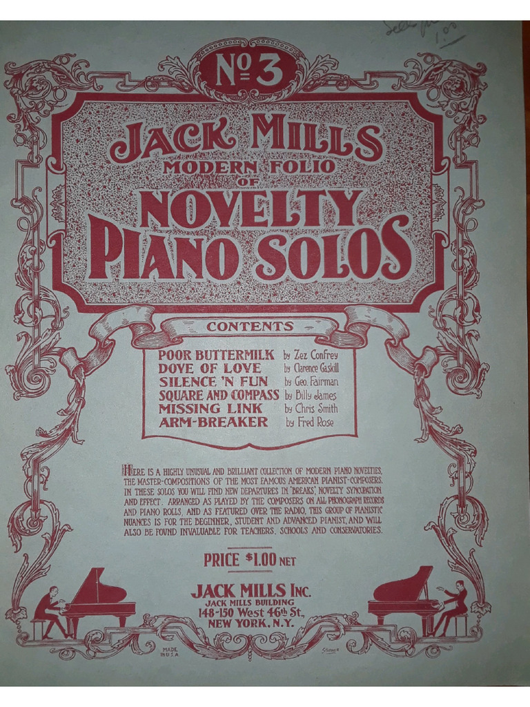 Jack Mills Folio 3 | PDF