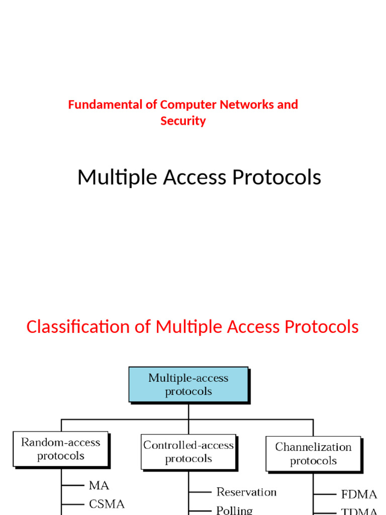 Multiple Access | PDF