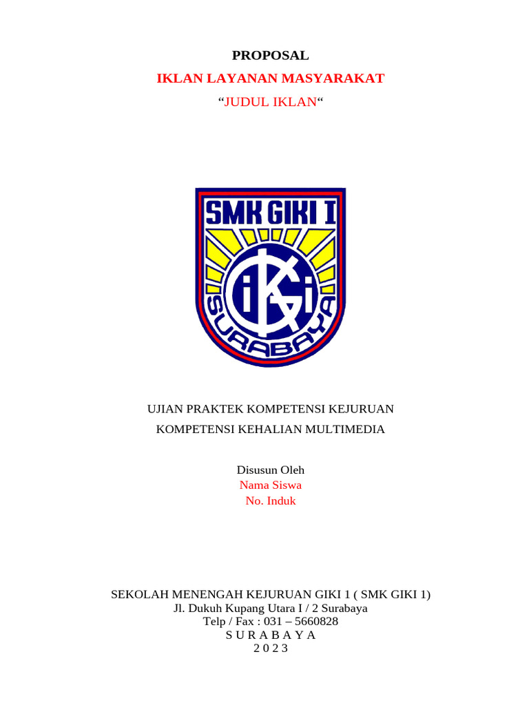 Proposal Ukk Aida Xiimm4 | PDF
