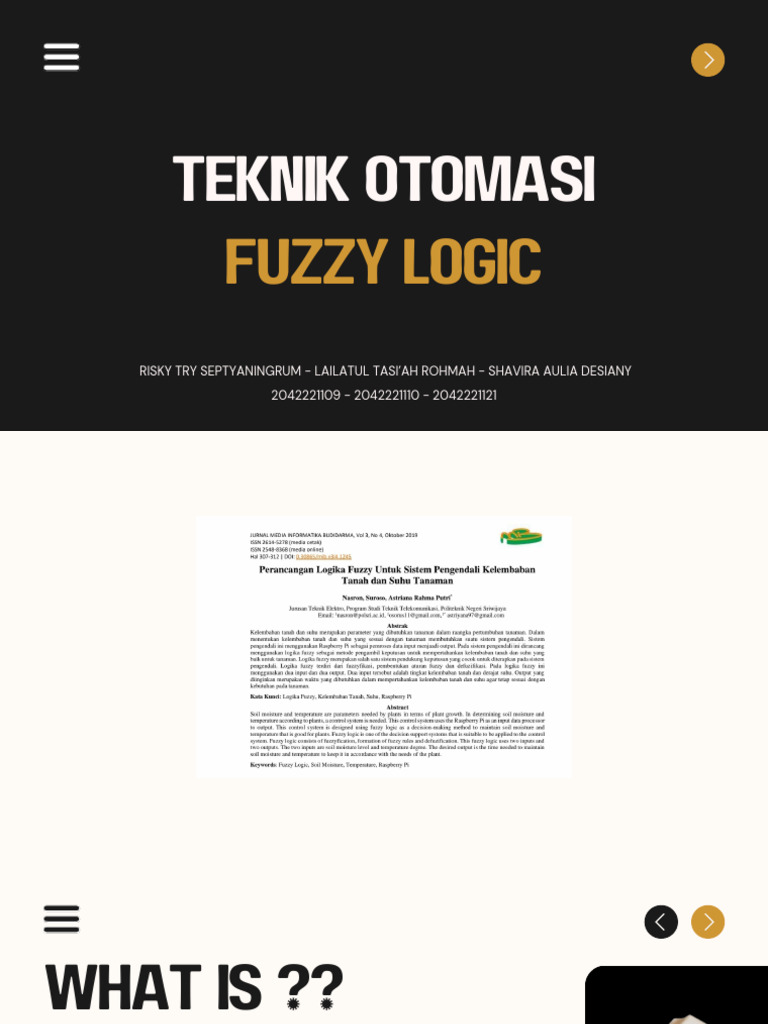 simulation fuzzy ogic using simulink | PDF