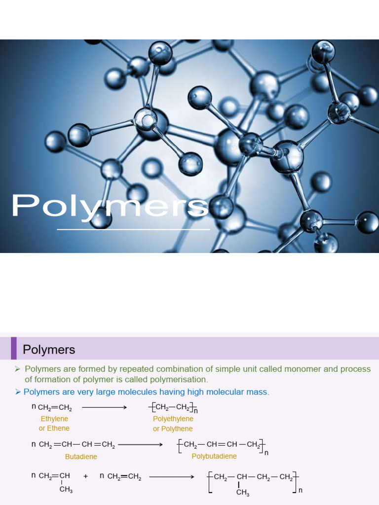 Polymer | PDF | Polymers | Polymerization