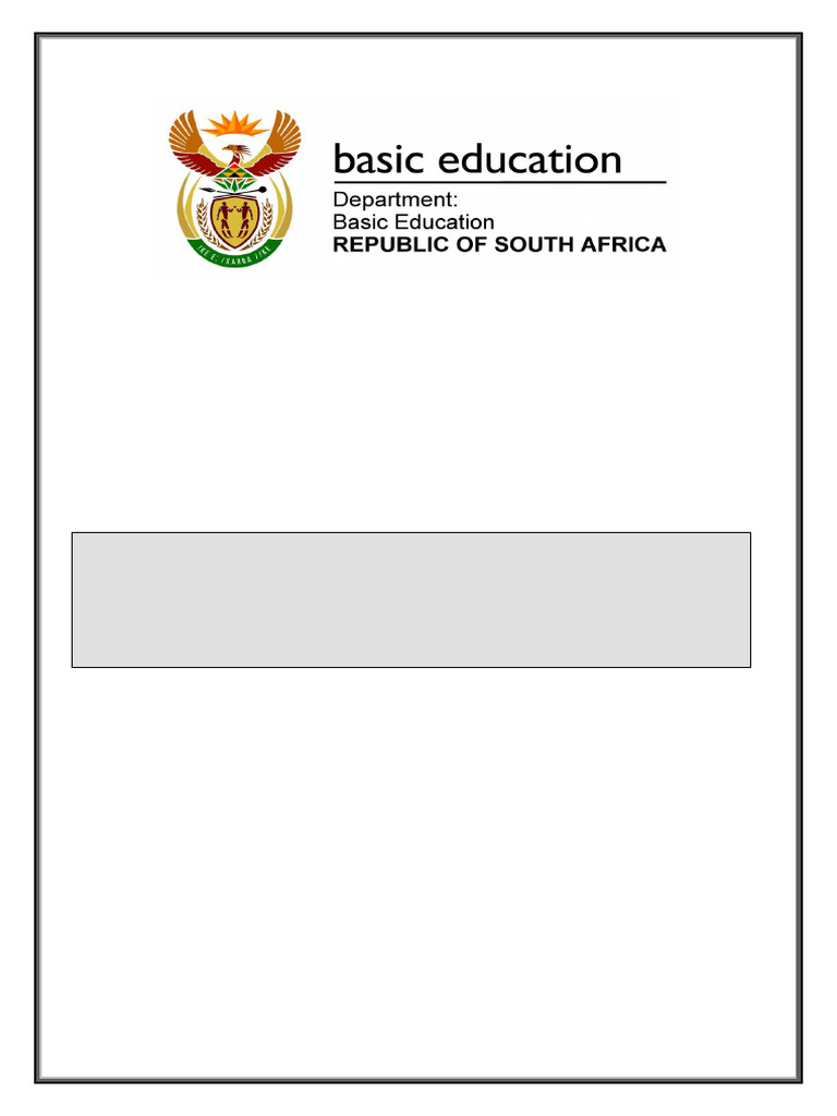Afrikaans SAL P1 May-June 2019 North West | PDF | Languages Of Africa ...