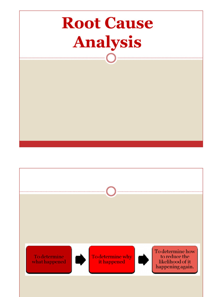 RCA Basics | PDF