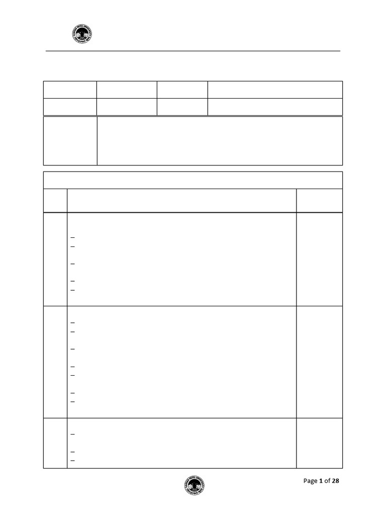 Detaild Syllabus For BCA Sem 3 | PDF